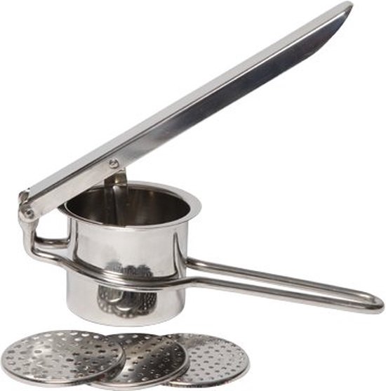Aardappelpers Incl. 3 Schijven L27cm | bol