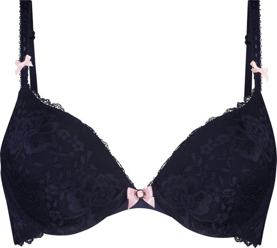 Hunkemöller Dames Lingerie Voorgevormde push-up beugel bh Maya - Blauw ...