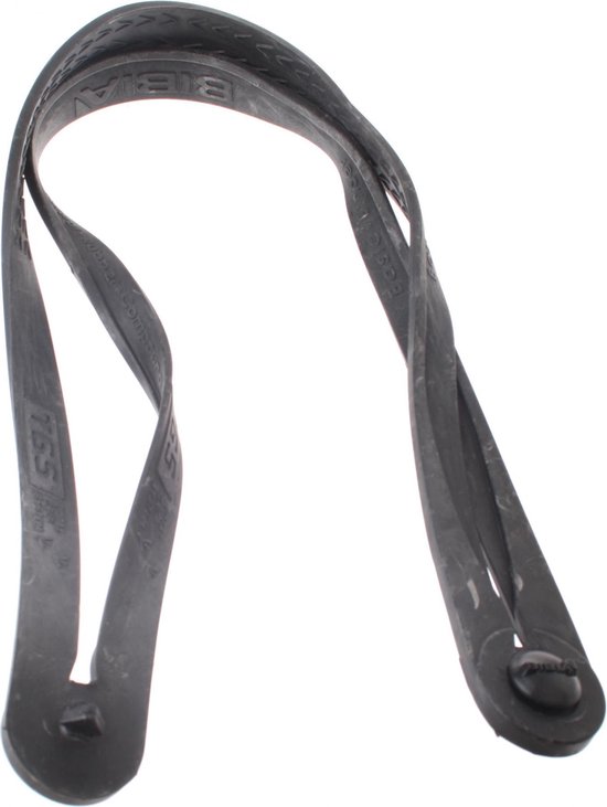 Bibia Snelbinder Basic Zwart Rubber 101004 | bol
