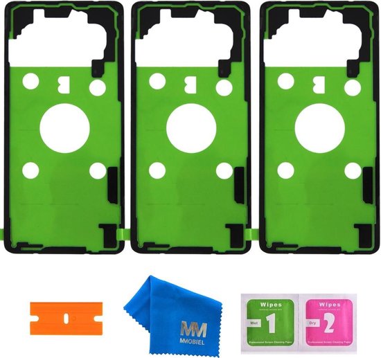 MMOBIEL 3x Waterdichte Achterkant Back Cover Stickers voor Samsung ...