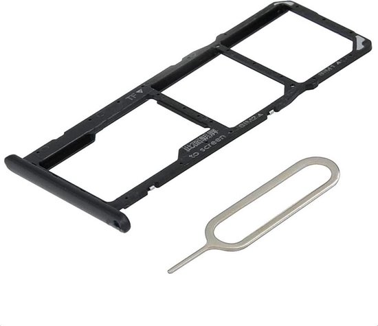 MMOBIEL Dual Sim Tray Kaart voor Motorola Moto G9 Power Zwart Incl ...