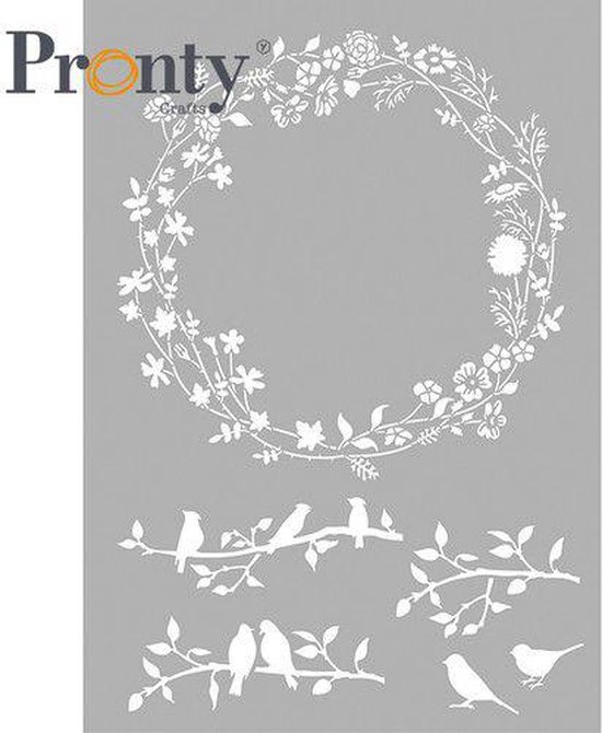 Pronty Mask stencil Lente Krans 470.803.076 A4 | bol.com