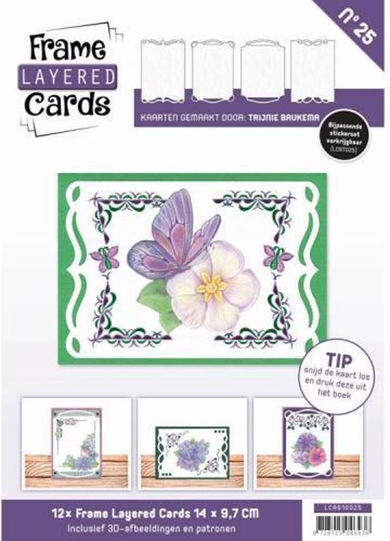 Frame Layered Cards 25 - A6 | bol.com