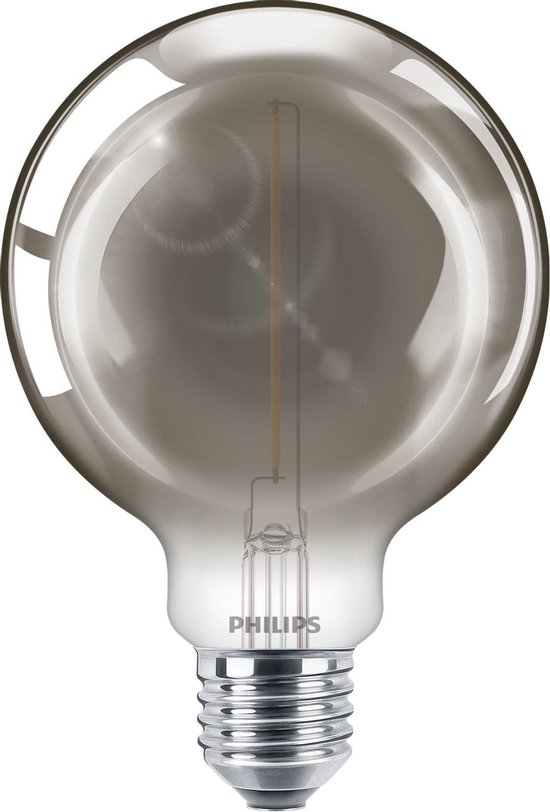 Philips Modern LED-Verlichting Warm White Smoky E27 15W | bol