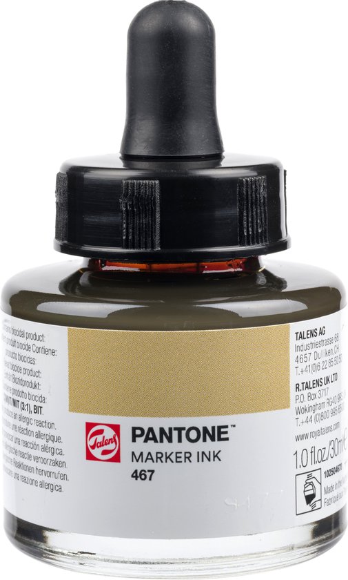 Talens | Pantone marker inkt 30 ml 467 | bol