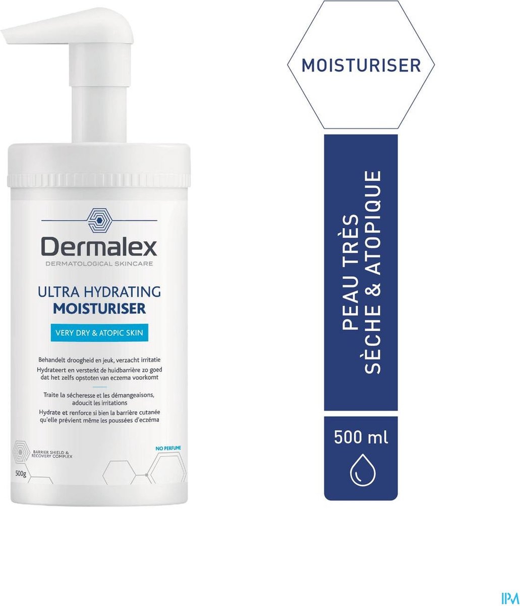 Dermalex® Ultra Hydrating Moisturiser – Zeer Droge En Atopische Huid ...