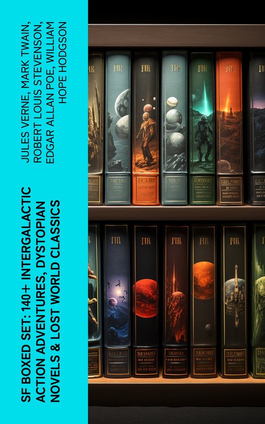 SF Boxed Set: 140+ Intergalactic Action Adventures, Dystopian Novels ...