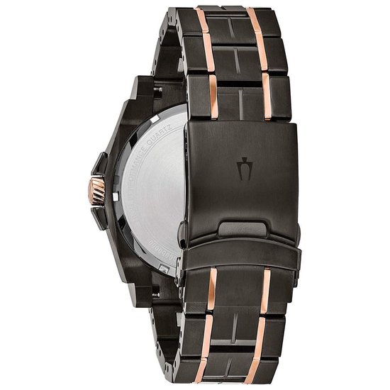 Bulova Precisionist 98D149 Horloge - Staal - Grijs - Ø 46 mm | bol