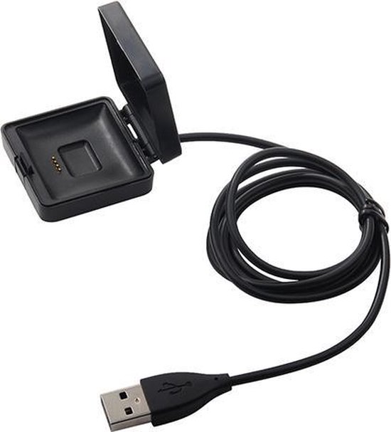 USB-lader adapter voor Fitbit Blaze - Zwart | bol