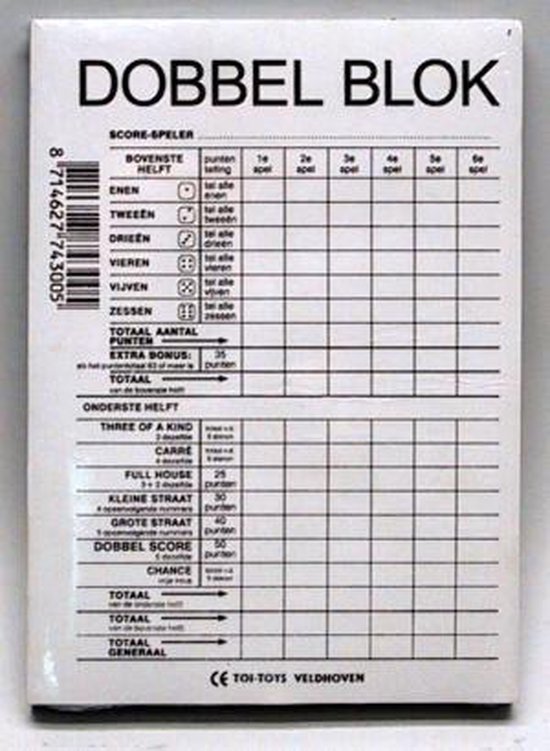 Scoreblok 10 stuks | bol