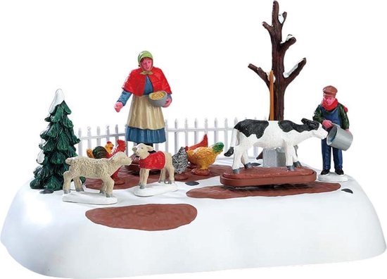 Lemax - Winter Farm Chores, B/o (4.5v) uit de 2017 Collectie | bol.com