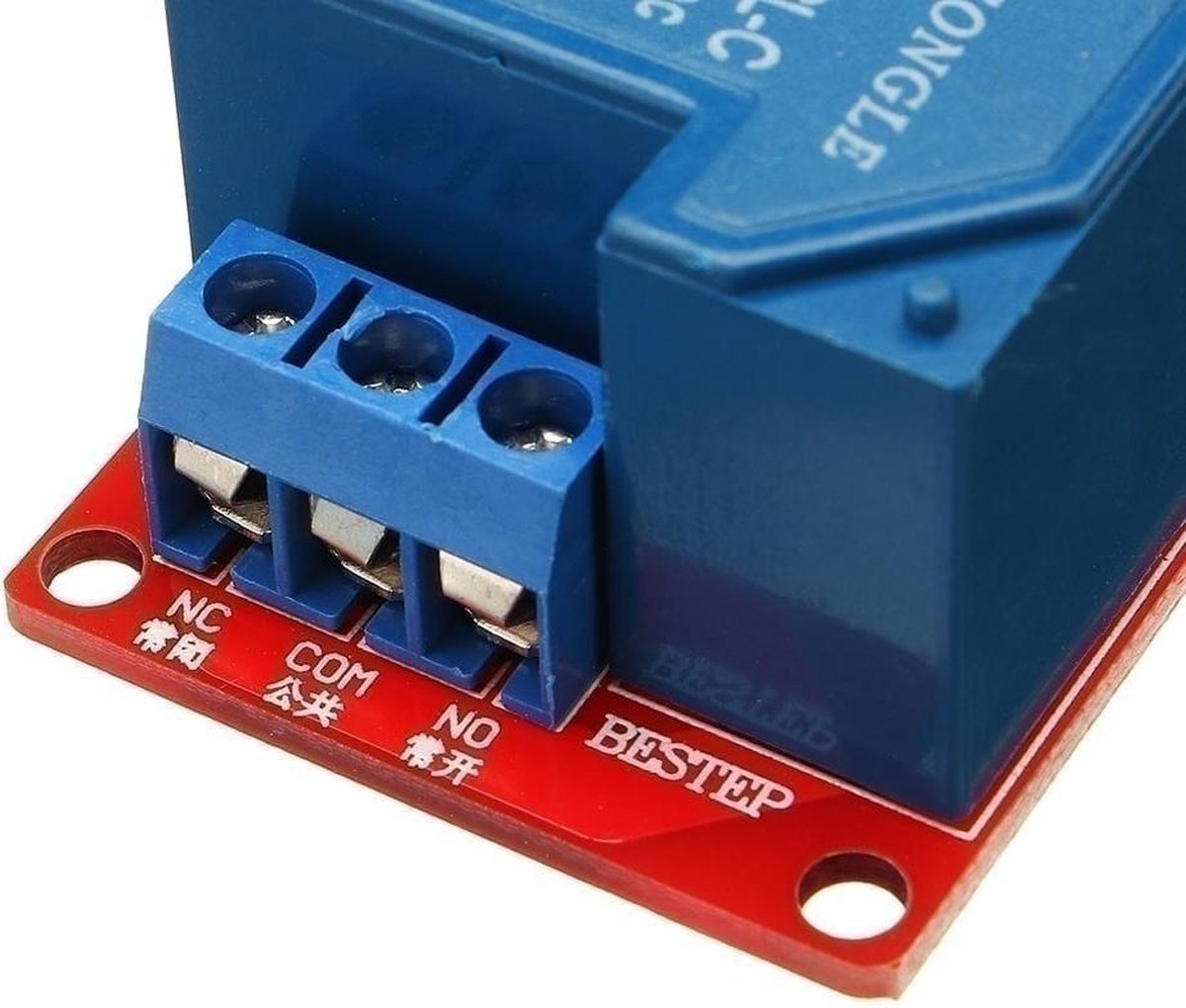 3 stks BESTEP 1 Kanaal 5V Relaismodule 30A Met Optocoupler Isolatie Ondersteuning Hoog... | bol.com