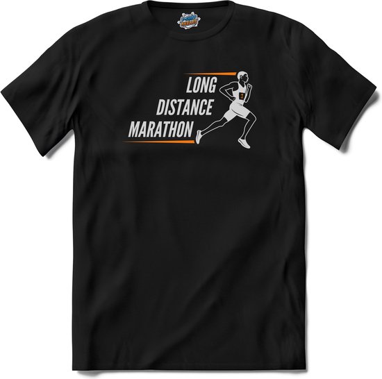 Long Distance Marathon | Hardlopen - Rennen - Sporten - T-Shirt ...