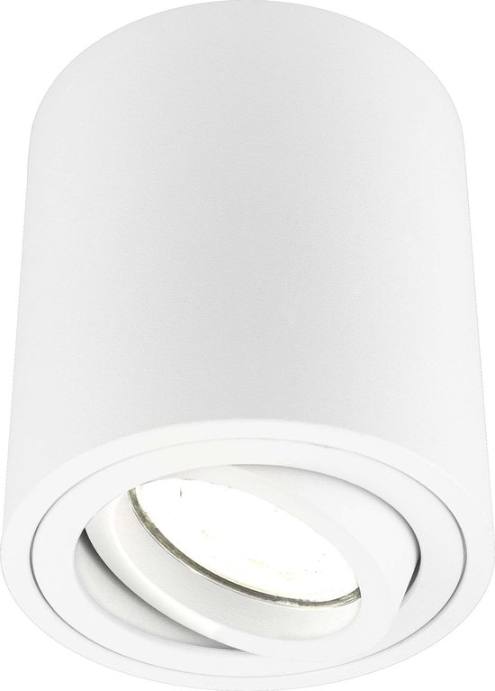 Ledvion - LED Opbouwspots - Dimbaar - 5W - 4000K - Wit | bol