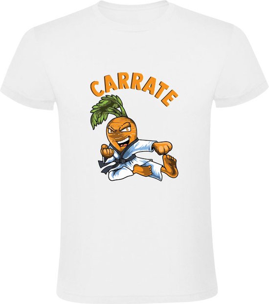 Carrate Heren T-shirt | wortel | karate | vechtkunst | vechtsport ...