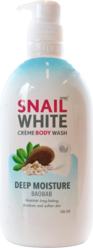 Snail White Crème Body Wash, Anti pigment, Deep Moisture 500 ml Nu 2e ...