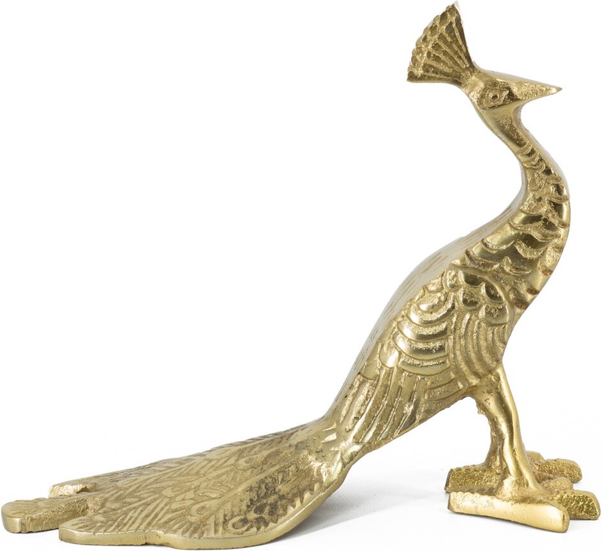 Decoratie pauw goud | bol.com