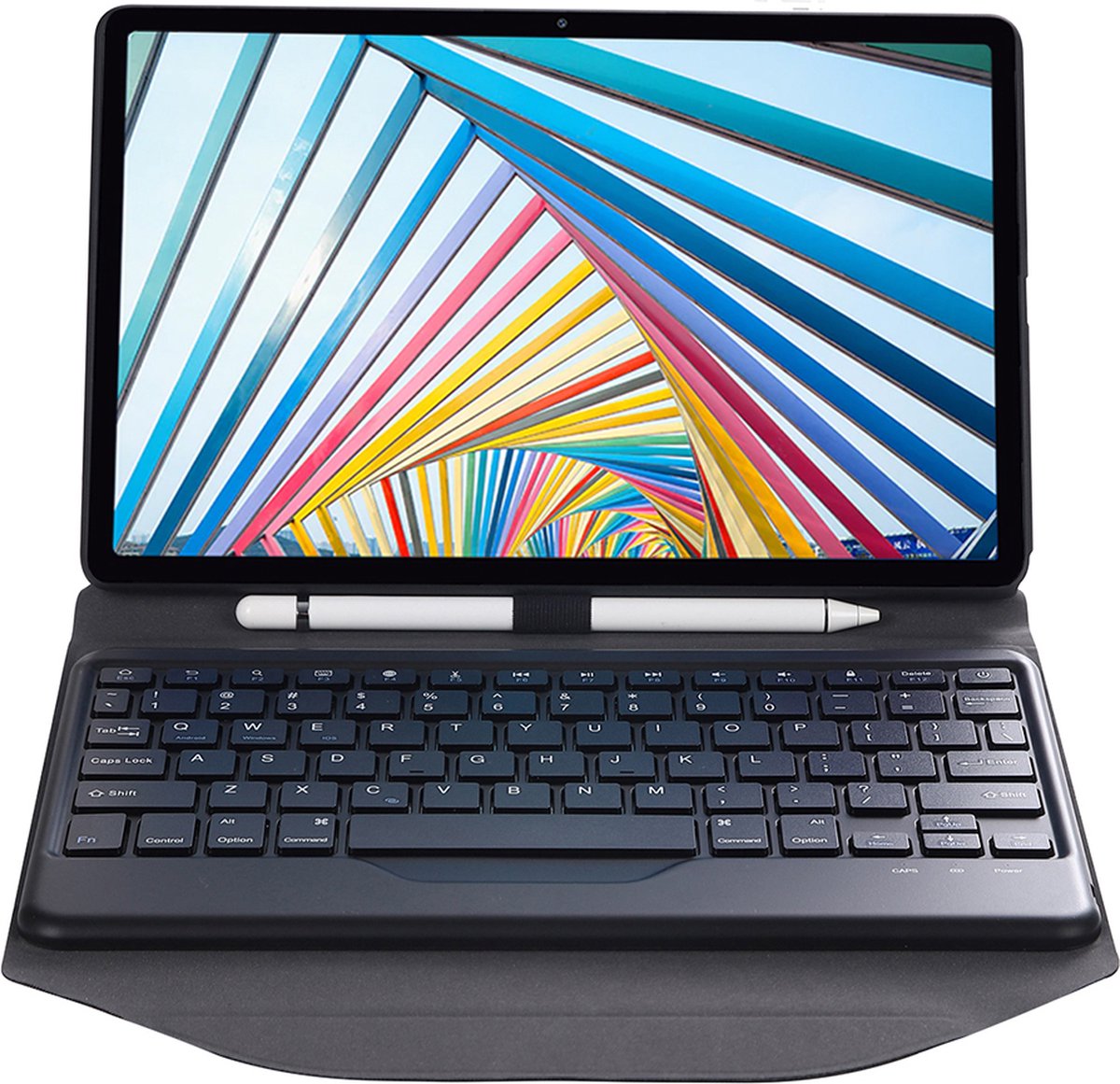 Tablet Toetsenbord Hoes geschikt voor Lenovo Tab M10 Plus (3rd Gen ...
