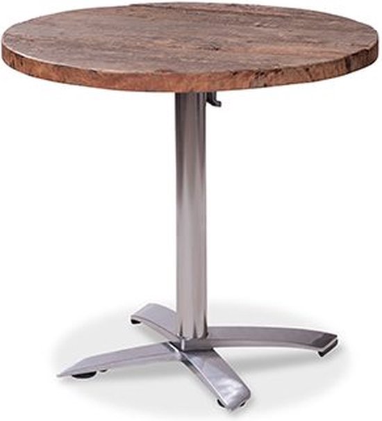 X Cross Tafelpoot Laag Aluminium 74 cm - 11001 - Old-Dutch Tafelblad ...