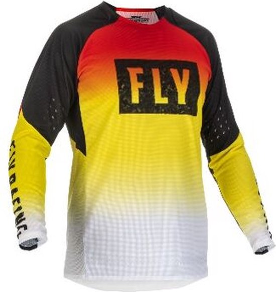 Fly Racing Evolution DST L.E. Primary Red Yellow Black MX-Jersey 2XL ...