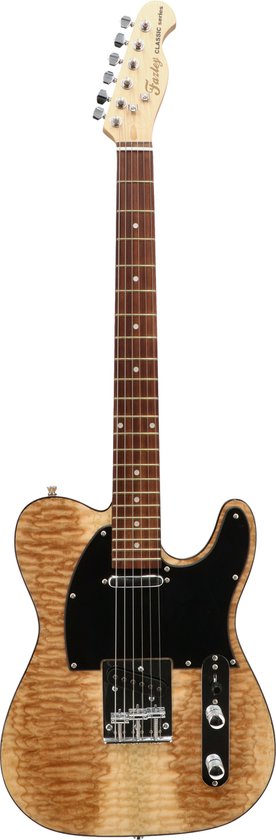 Fazley Classic Series FTL218 Ash Burl elektrische gitaar | bol