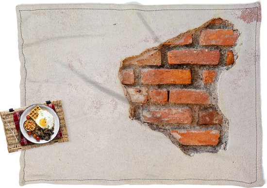 Waterdicht Picknickkleed - Geschikt als Strandlaken / Strandmat - Gips ...