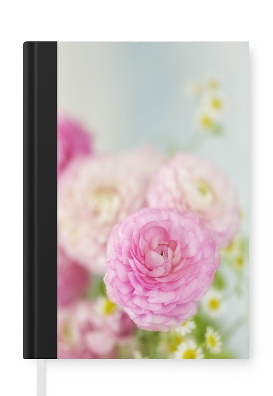 Carnet - Cahier d'écriture - Gros plan de fleurs roses - Carnet ...