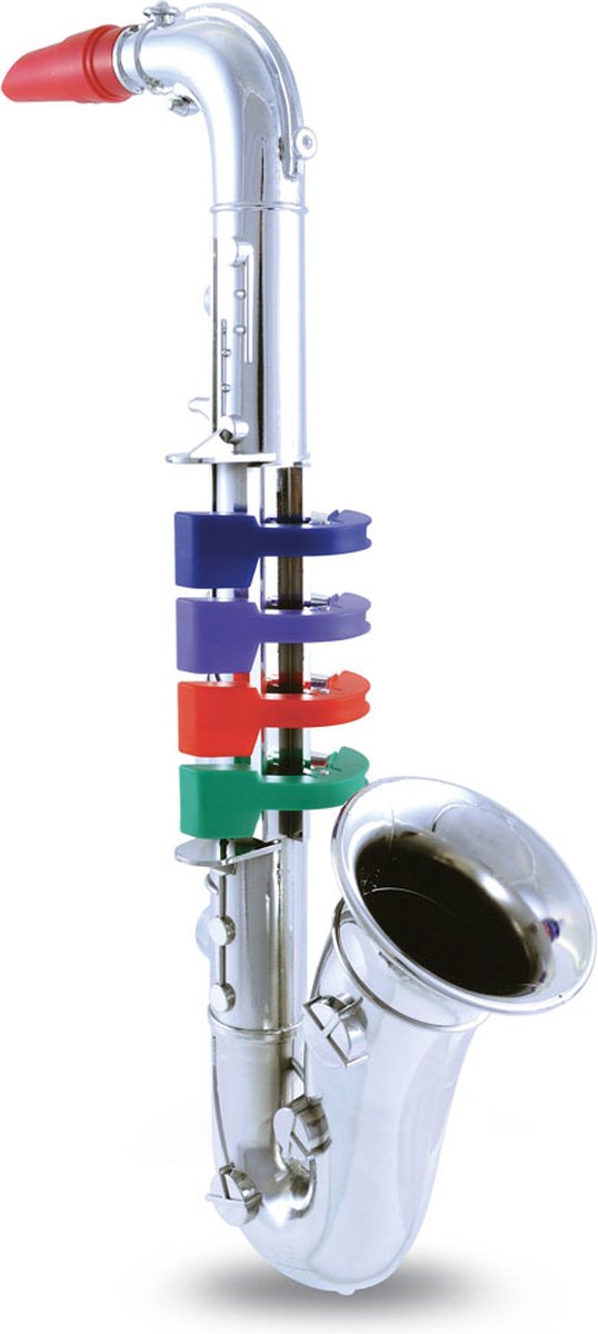 bontempi silver saxophone 4 notes 37cm | bol.com