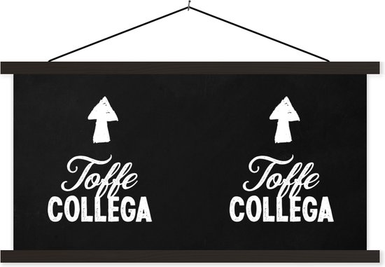 Posterhanger incl. Poster - Schoolplaat - Baan - Quotes - 'Toffe ...