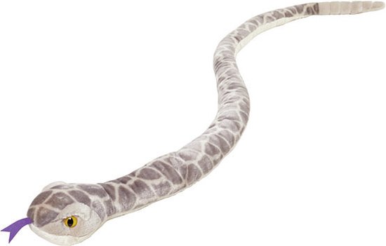 Pluche knuffel slang van 145 cm - Speelgoed knuffeldieren slangen ...