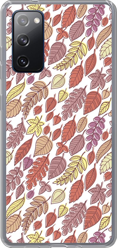 Samsung Galaxy S20 FE hoesje - Bladeren - Patronen - Herfst - Siliconen Telefoonhoesje - | bol.com