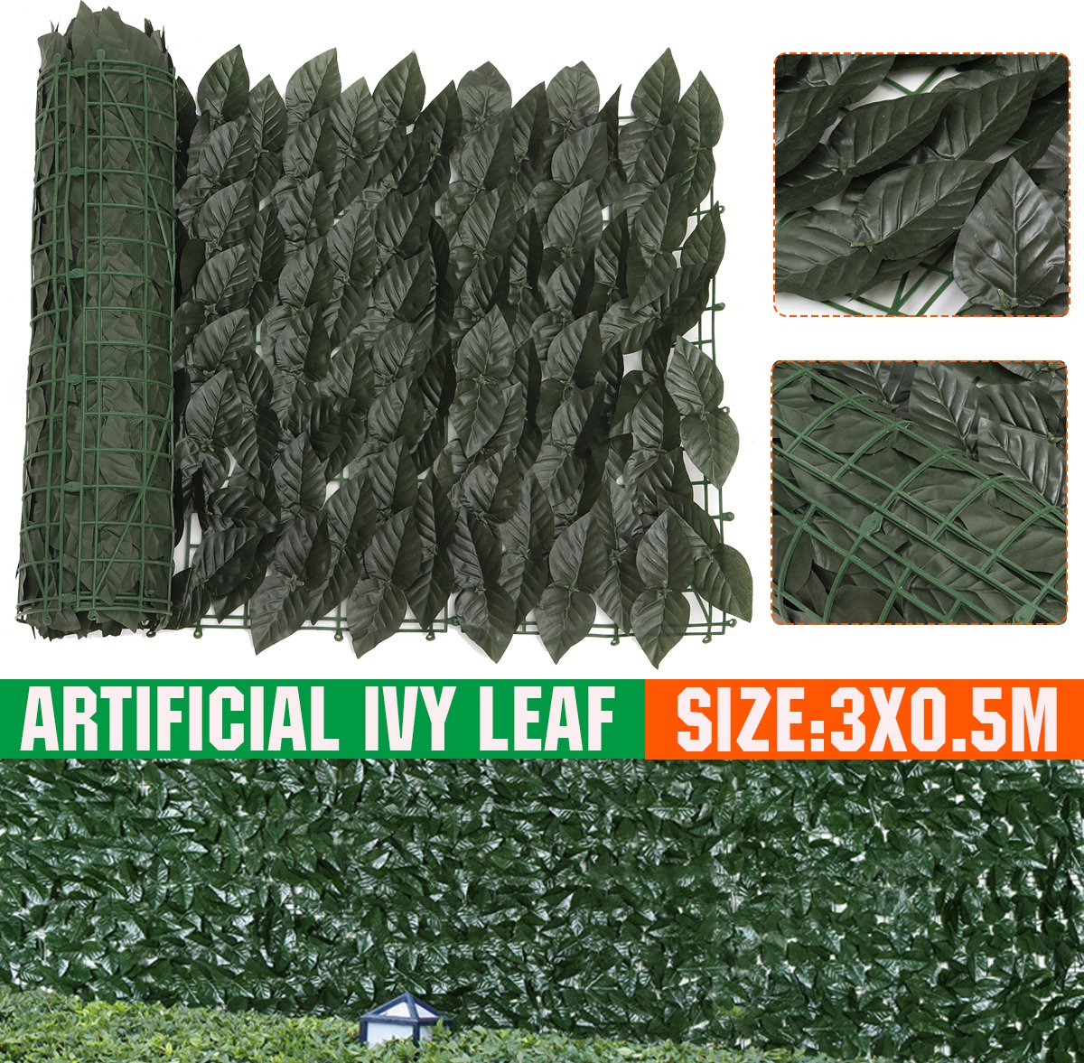 Kunsthaag-300*50cm-Planten Haag-kunsthaag op rol-voor Buiten-Groen ...