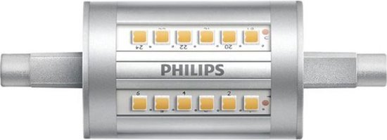 Philips 78mm LED R7s - 7.5W (60W) - Warm Wit Licht - Niet Dimbaar | bol.com