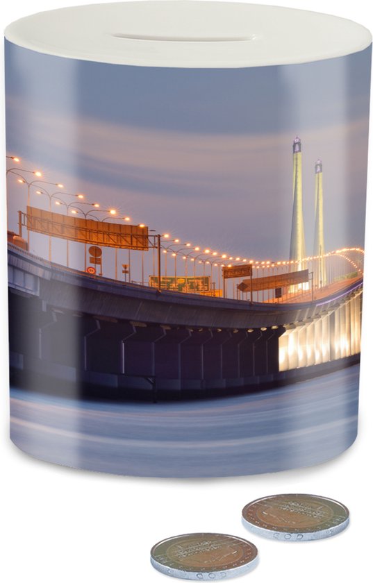 Spaarpot - Spaarblik - Brug - Water - Zee - Spaarpotten - Volwassenen ...