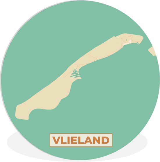 Wall Circle - Wall Circle Indoor - City Map - Map - Wadden Islands ...