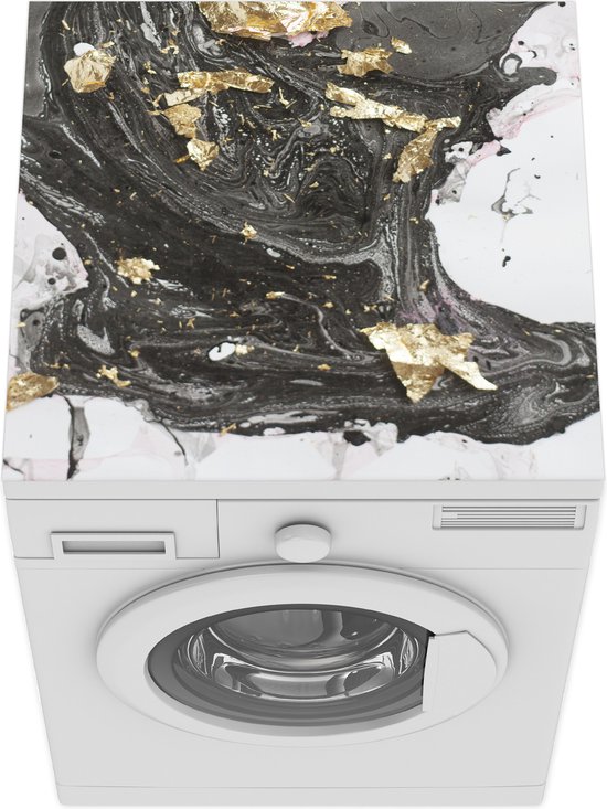 Protège machine à laver - Tapis machine à laver - Marbre - Zwart ...