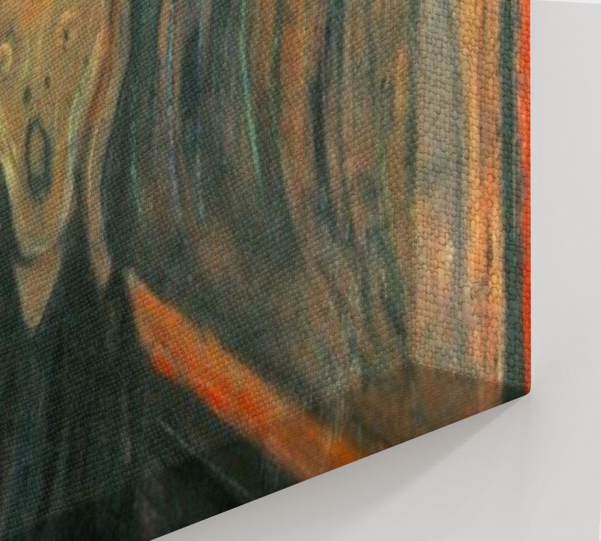 De Schreeuw, Edvard Munch - Foto op Canvas - 100 x 100 cm | bol.com