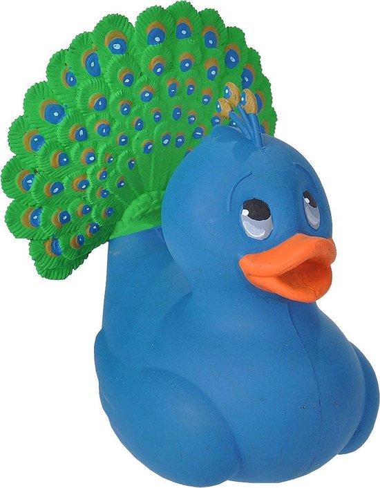 Wild Republic Badeend Pauw Junior 10 Cm Blauw/groen | bol