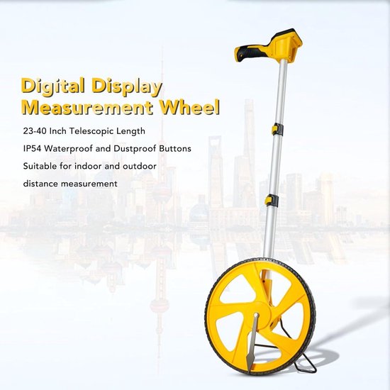 Meetwiel Digitaal Display Opvouwbaar Voet-Meter 100000FT-M ...