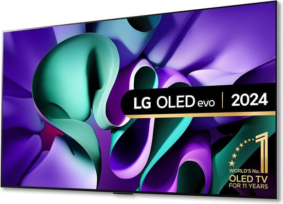 LG M4 OLED77M49LA - 77 inch - 4K MLA OLED - 2024 | bol