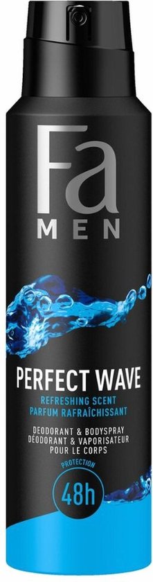 Fa Men - Perfect Wave - Deodorant Spray - Verfrissende Geur - 150 ml ...