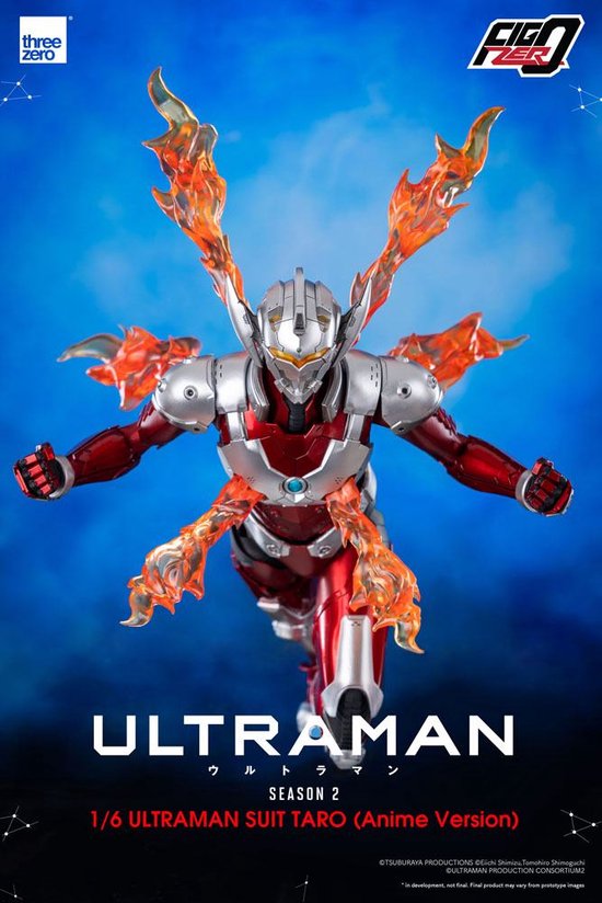 ThreeZero Ultraman FigZero Action Figure 1/6 Ultraman Suit Taro Anime ...