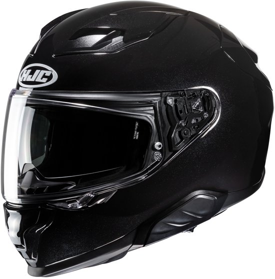 HJC F71 Solid Metal Zwart Integraalhelm - Maat L - Helm | bol