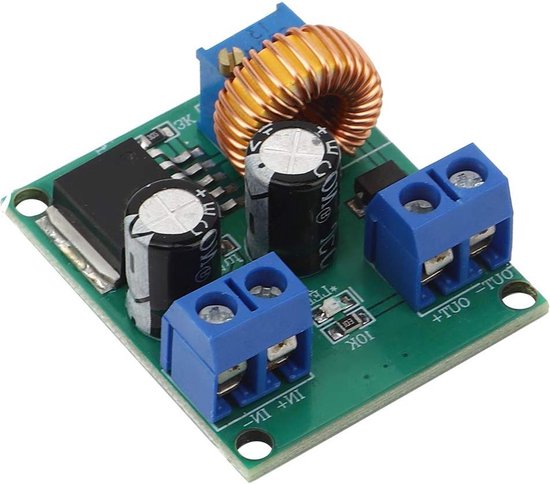 Hoog vermogen instelbare Step-Up Boost Converter Regulator Module DC-DC 3V 5V 12V naar... | bol