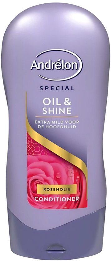 Andrélon - Oil & Shine - Conditioner - Voedend & Glanzend - 300 ml ...