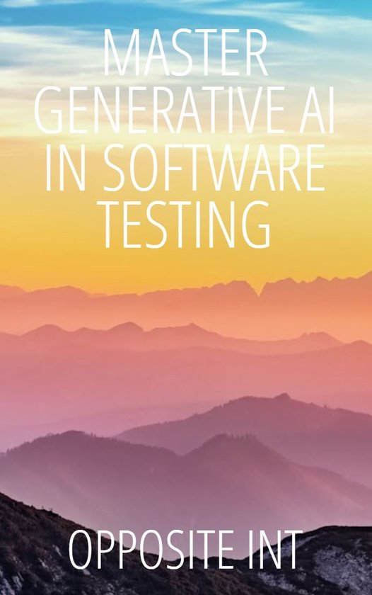 Master Generative AI in Software Testing (ebook), Opposite Int ...