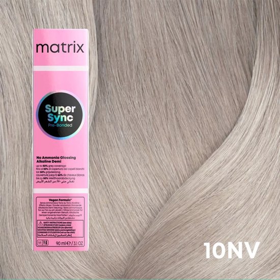 Matrix - SuperSync Pre-Bonded - 10NV/10.02 Extra Licht Blond Natuur ...