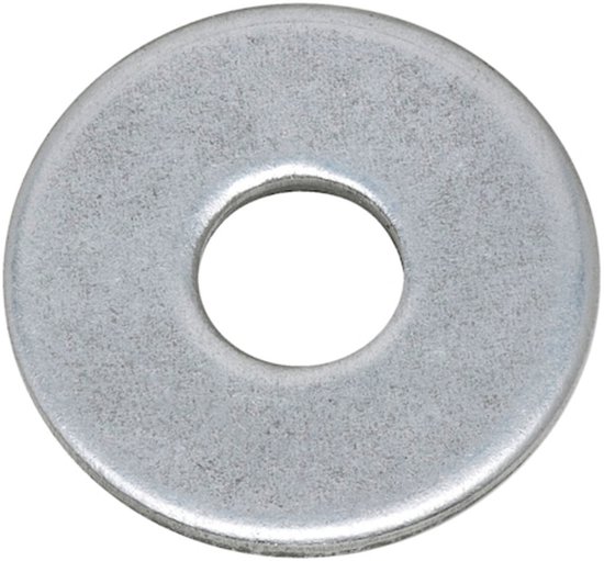 Wurth - DIN 440 staal blank, vorm R - Onderlegring met rond gat ...