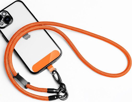 Universele Telefoonkoord - Telefoonketting met Clip - Met Afneembaar ...