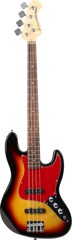 Fazley Classic Series FJB218 Sunburst elektrische basgitaar | bol